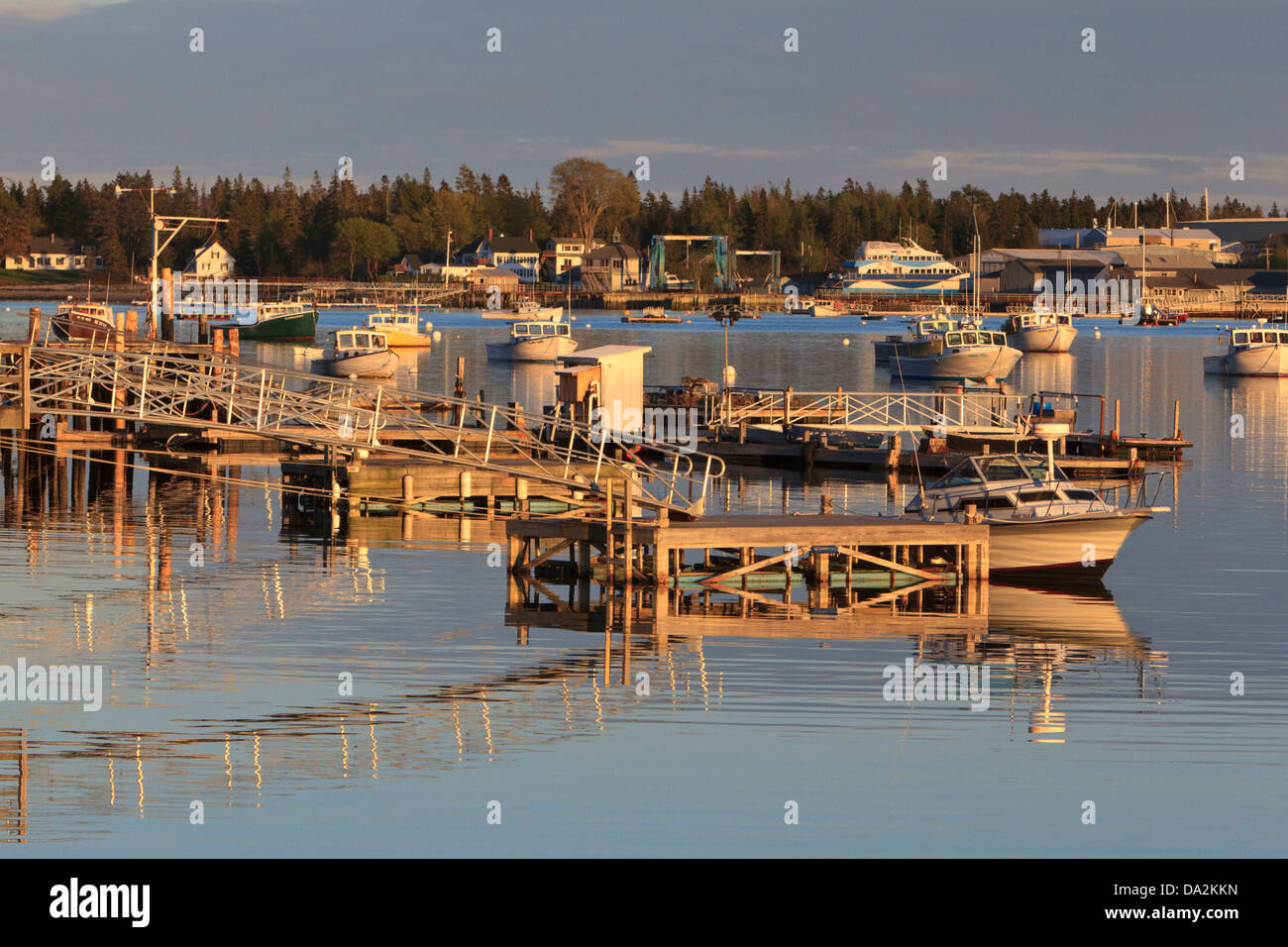 Southwest Harbor, Maine Stock Photo - Alamy