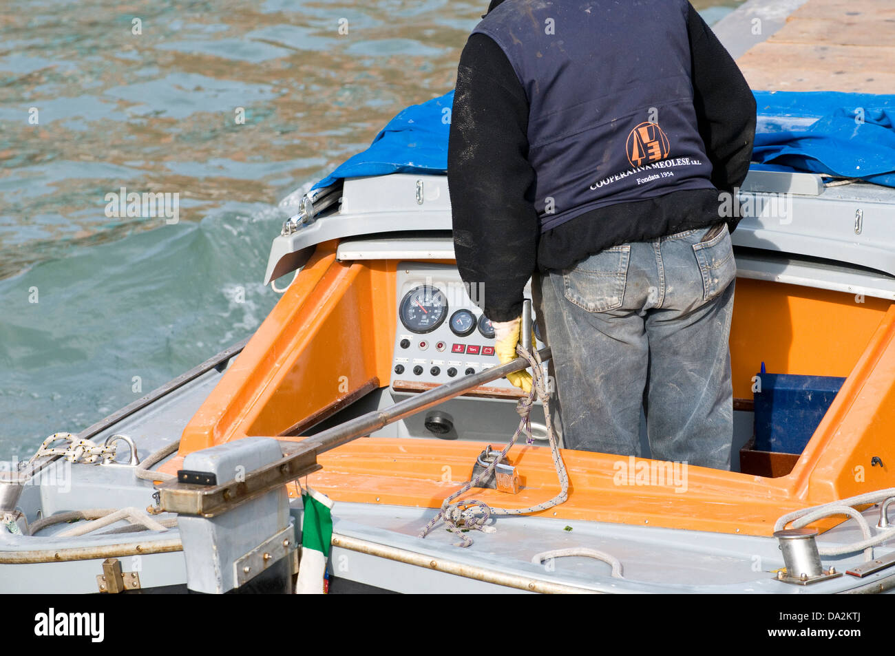 A series of portraits of the helmsmen who ply the water and transport ...