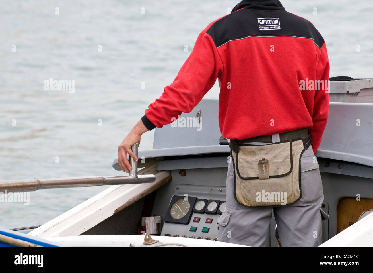 A series of portraits of the helmsmen who ply the water and transport ...