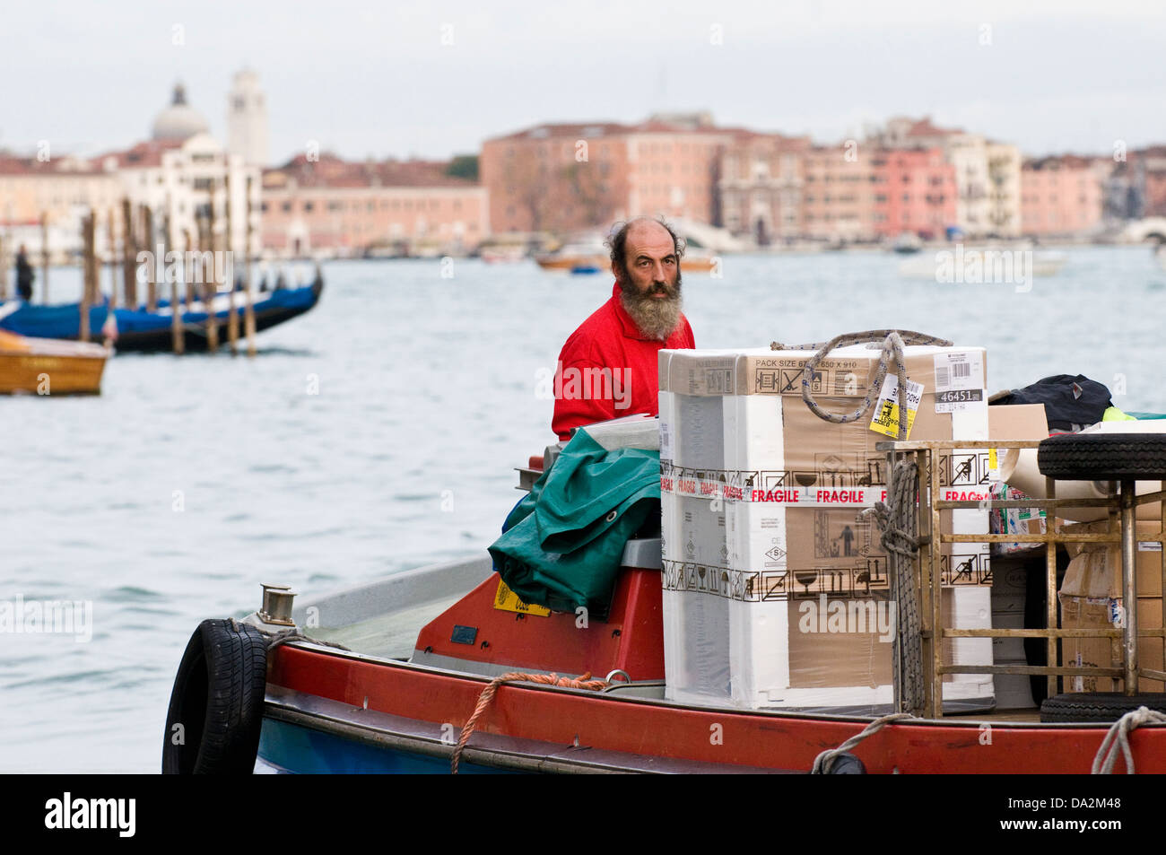 A series of portraits of the helmsmen who ply the water and transport ...