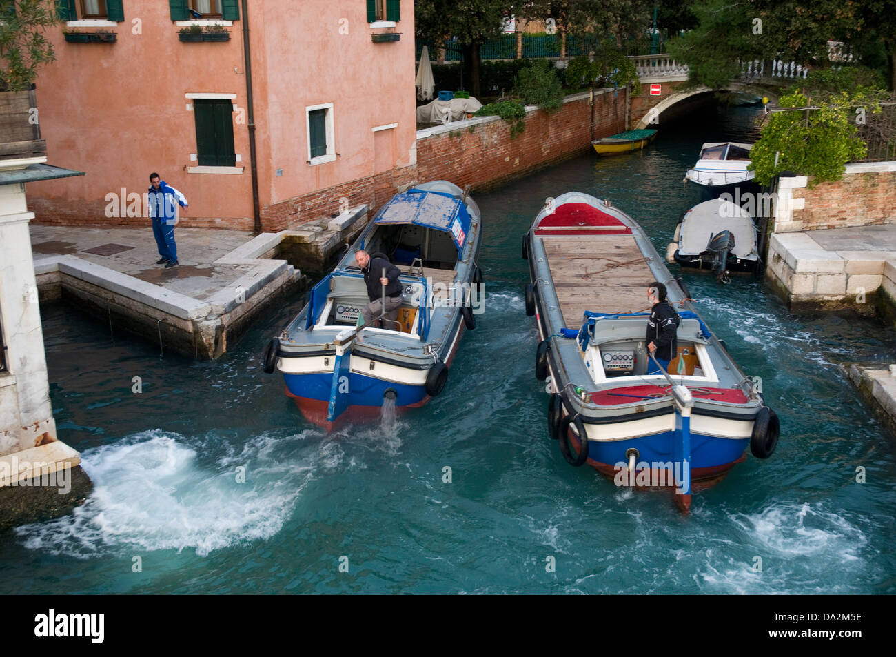 A series of portraits of the helmsmen who ply the water and transport ...