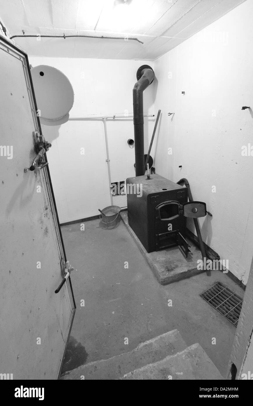 The world war two German bunker at Noirmont in Jersey, The Channel ...