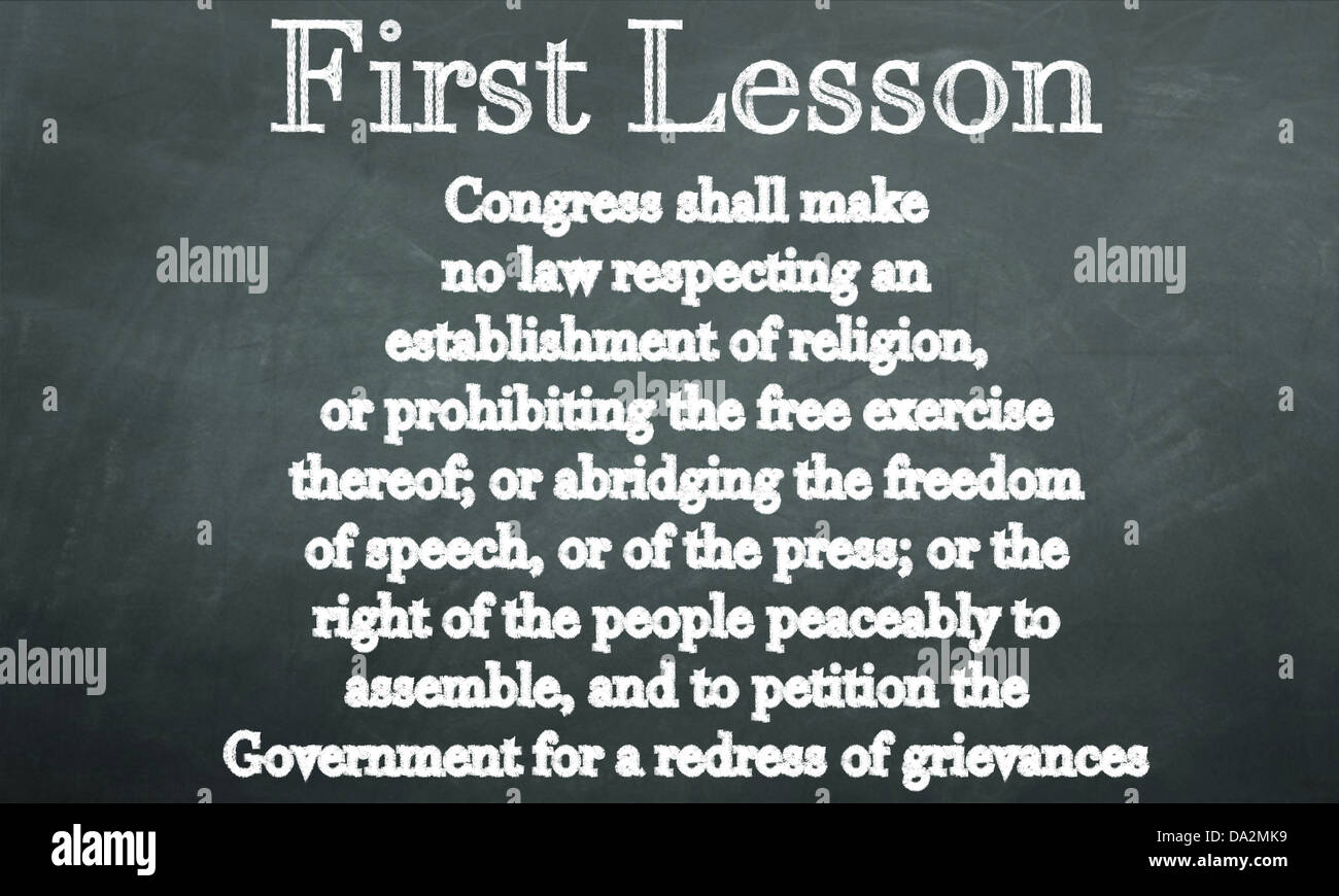First amendment hi-res stock photography and images - Alamy