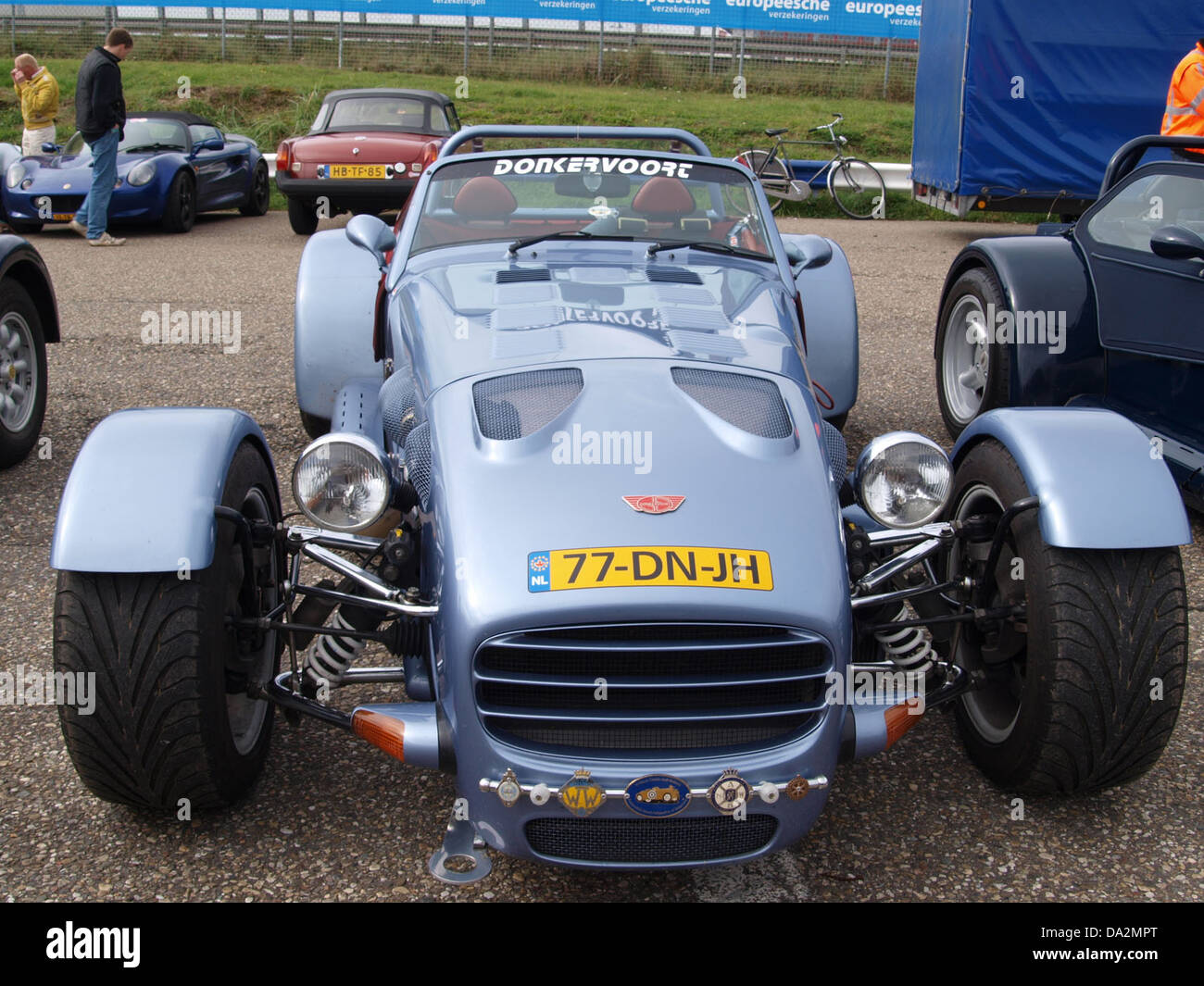 The DONKERVOORT D8C, shown at the Nationaal Oldtimer Festival Zandvoort ...