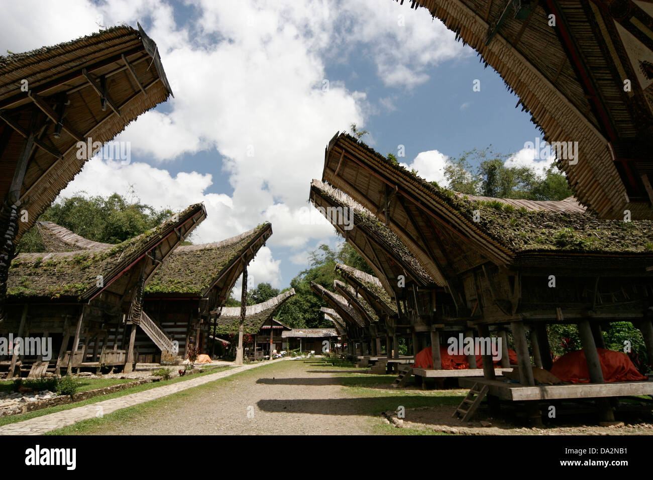 Traditional torajan buildings hi-res stock photography and images - Alamy