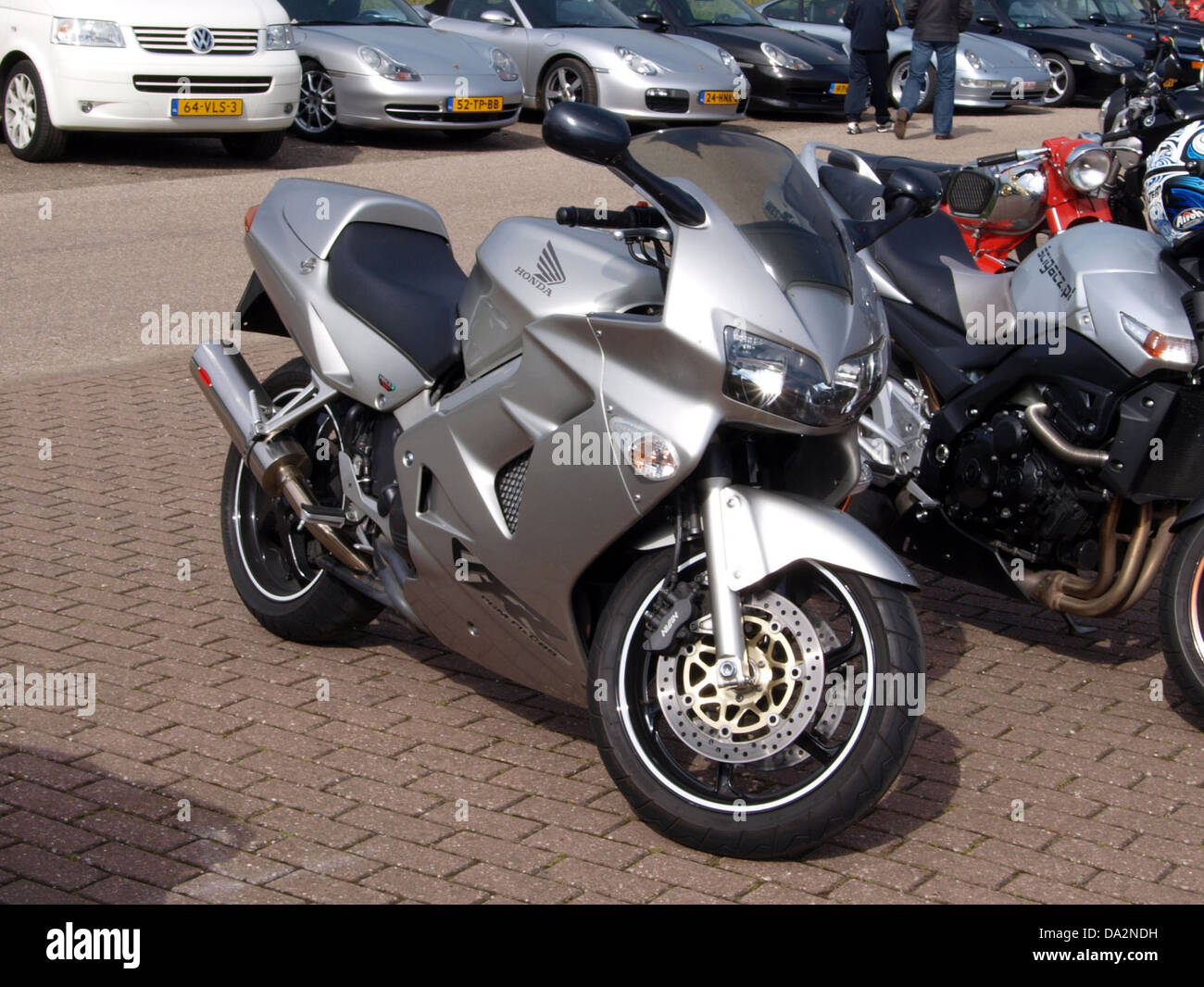 This image captures a Honda motorcycle displayed at the Nationaal ...