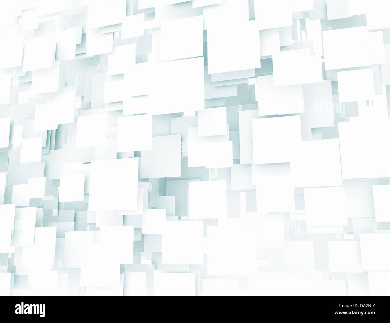 Abstract white 3d squares background Stock Photo - Alamy