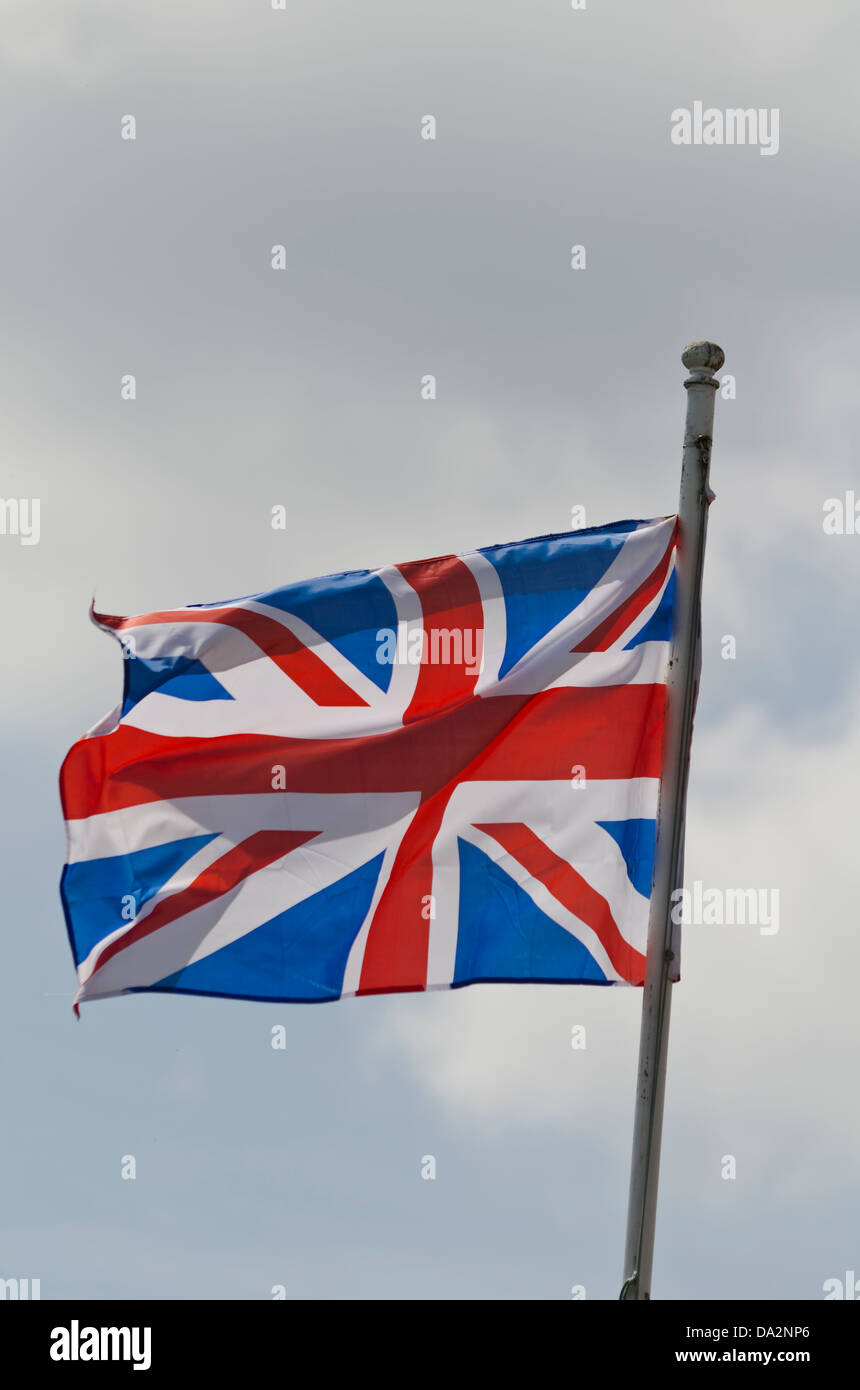 Flag flying flag pole hi-res stock photography and images - Alamy