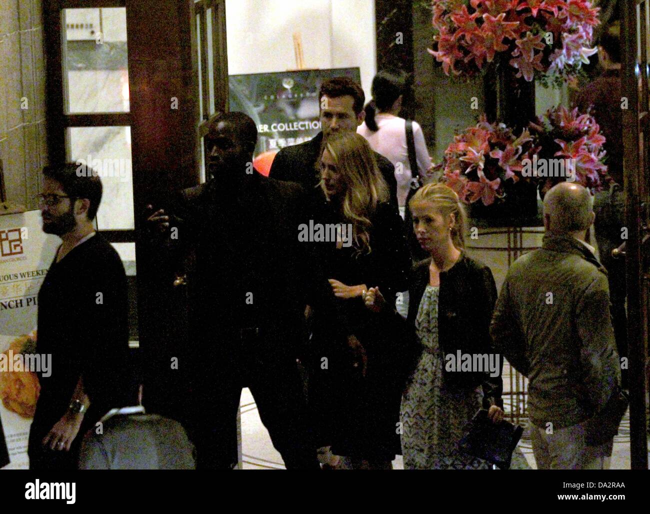 Shanghai, China. 1st July, 2013. Blake Lively had dinner in a ...