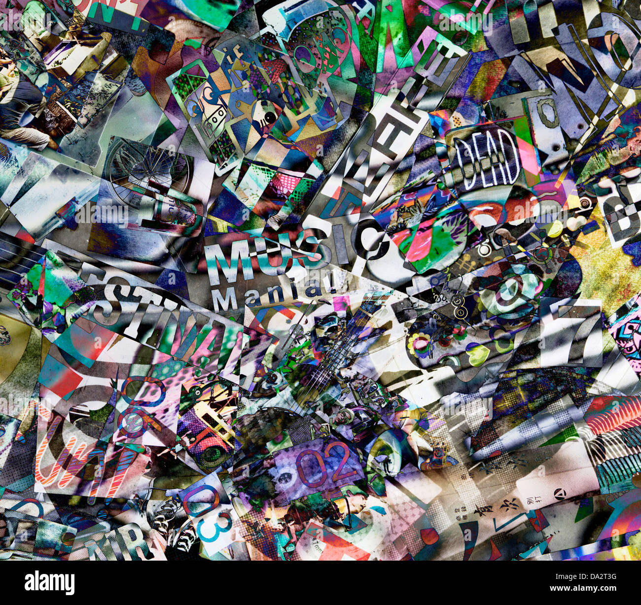 a collage of color Stock Photo - Alamy