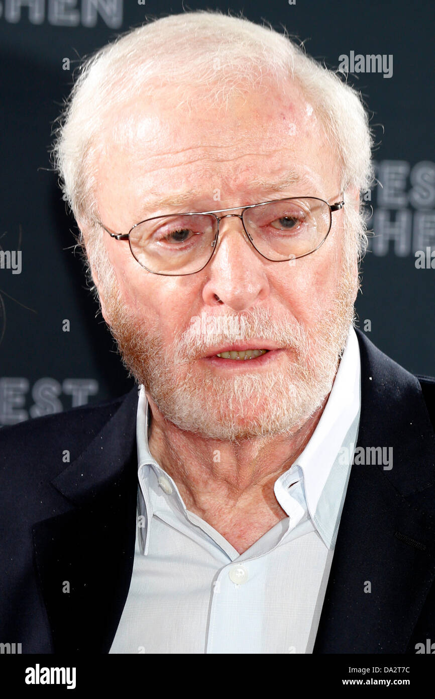 Munich, Germany. 1st July, 2013. Sir Michael CAINE brit. actor ...