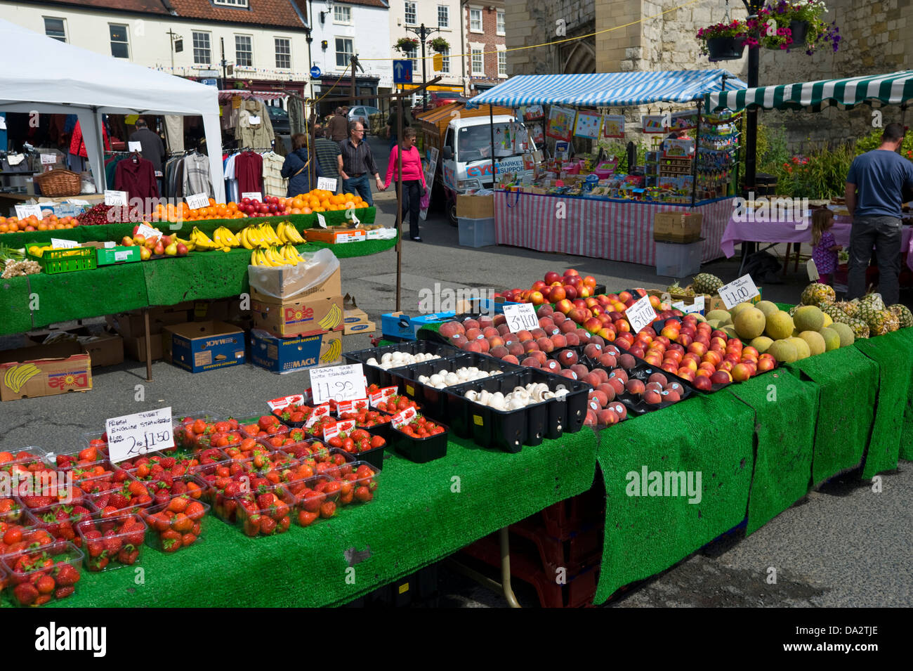 Malton yorkshire food market hi-res stock photography and images - Alamy