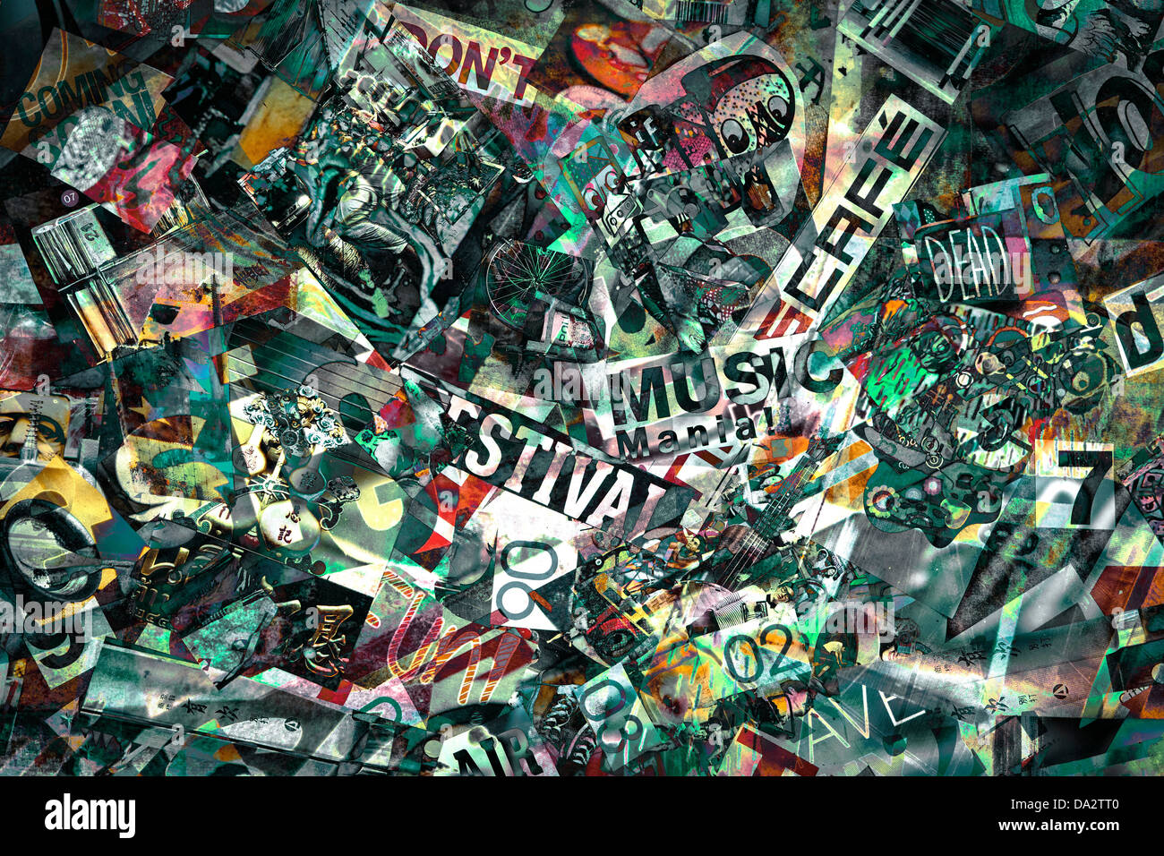 a collage of color Stock Photo - Alamy