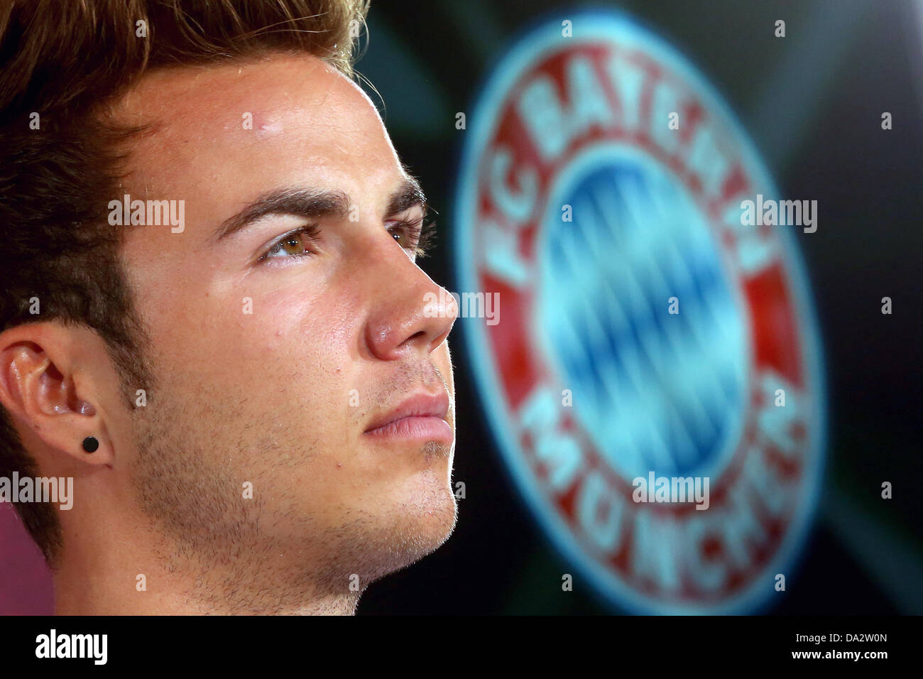 Munich, germany. 2nd July, 2013. Mario Goetze of FC Bayern Muenchen ...