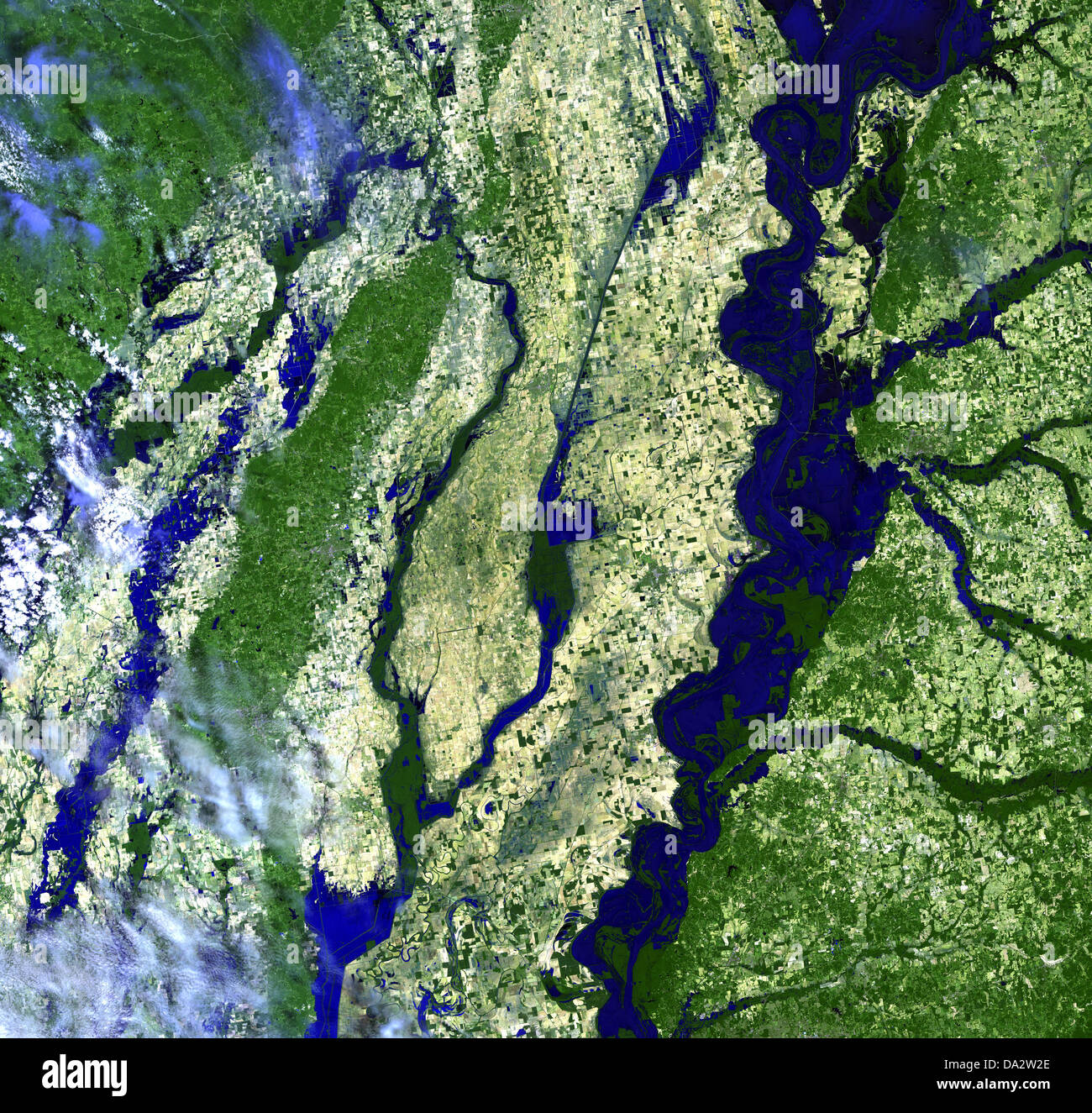Satellite nasa river hi-res stock photography and images - Alamy