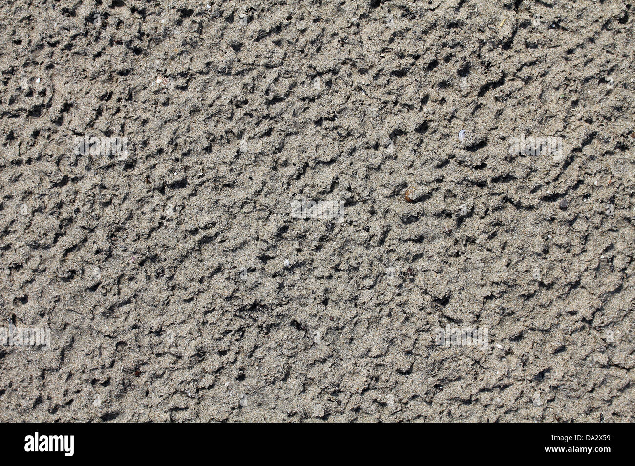 Wet sand after rain, for some sand background Stock Photo - Alamy