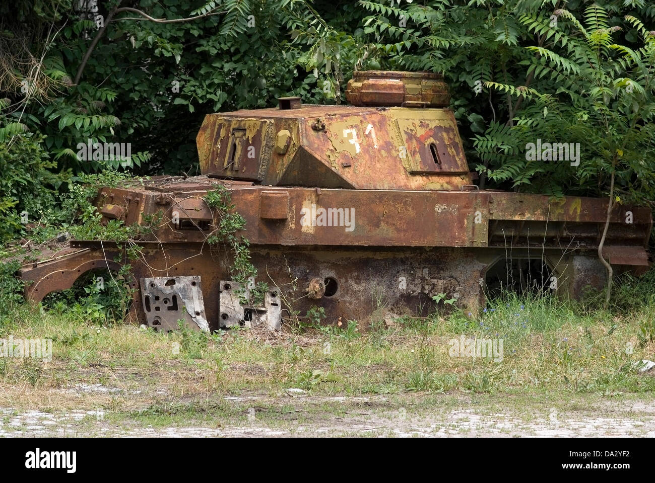 Yambol Bulgaria eastern Europe 2nd July : Left over from the communist ...