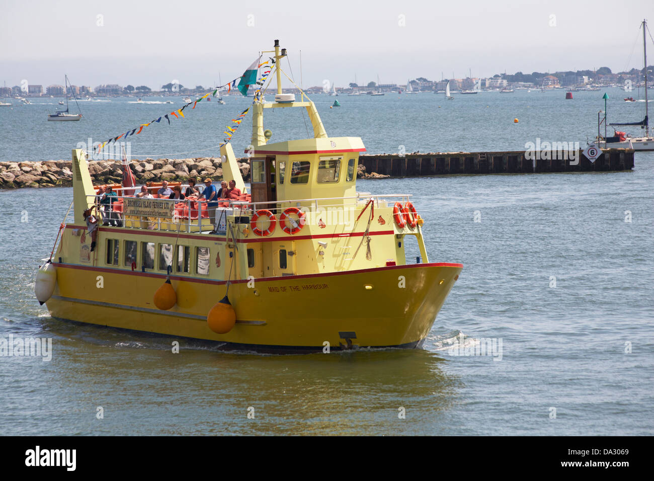 Brownsea island ferry boat hi-res stock photography and images - Alamy