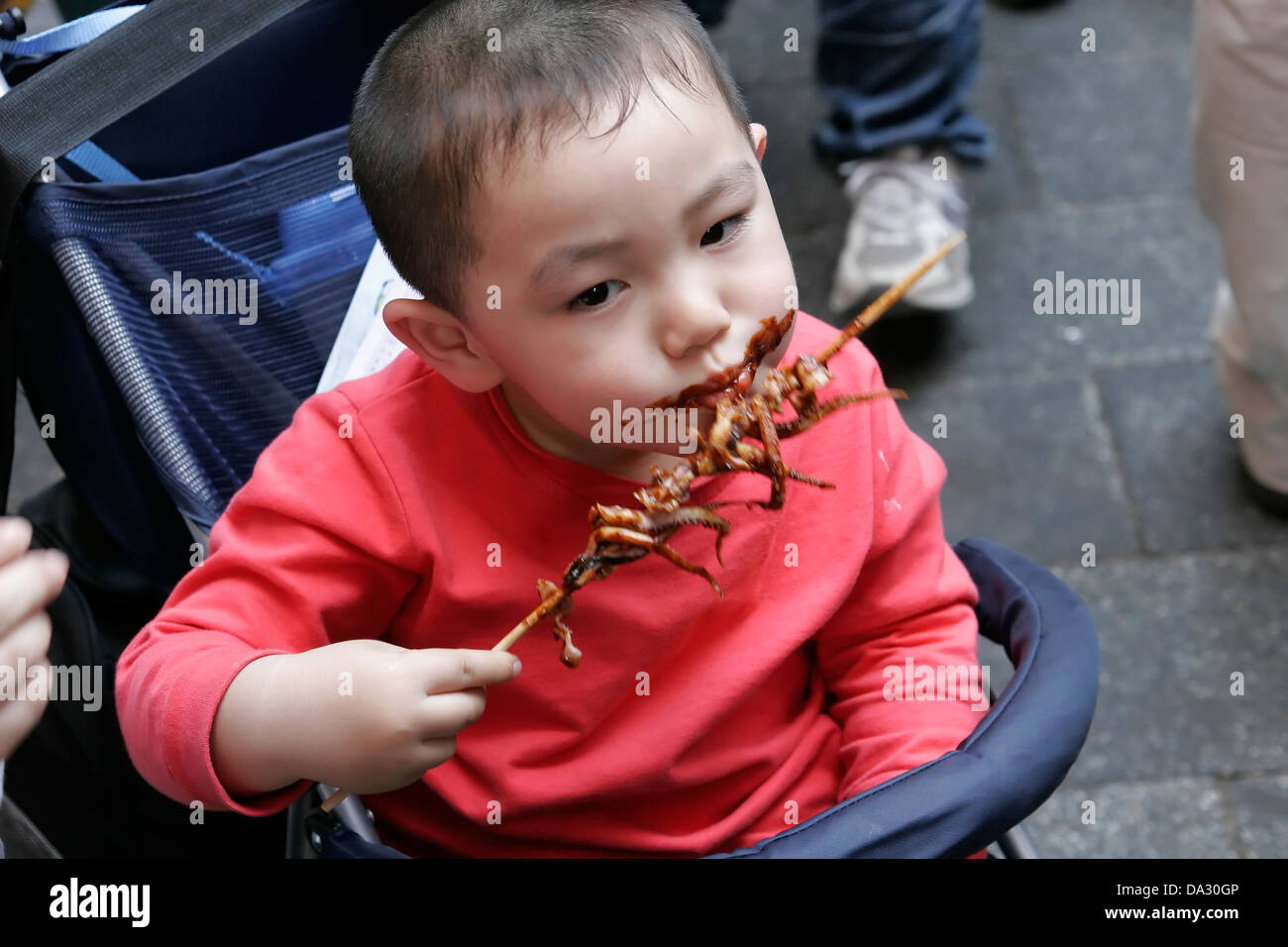 Devil fish meat kid boy male young little hi-res stock photography and ...