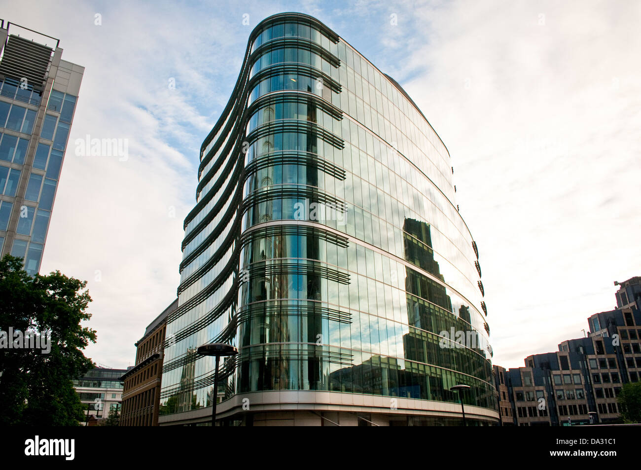 Modern glass architecture, City of London, UK Stock Photo - Alamy