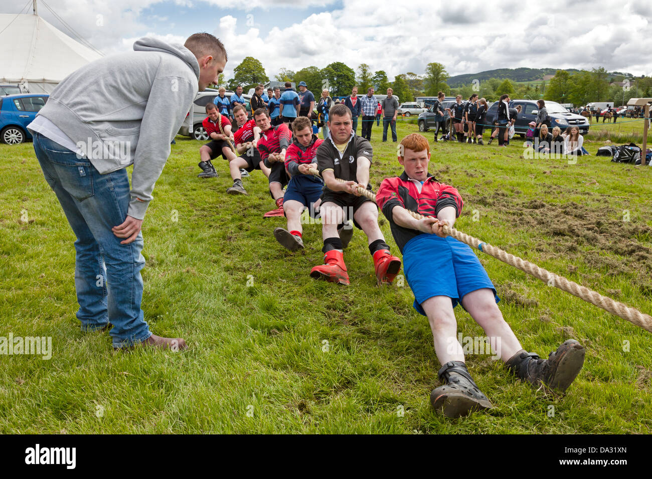 Strong group in competition hi-res stock photography and images - Alamy