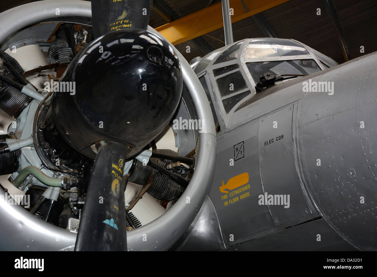 POST WAR RAF AVRO ANSON PISTON POWERED MULTI-PURPOSE AIRCRAFT Stock ...