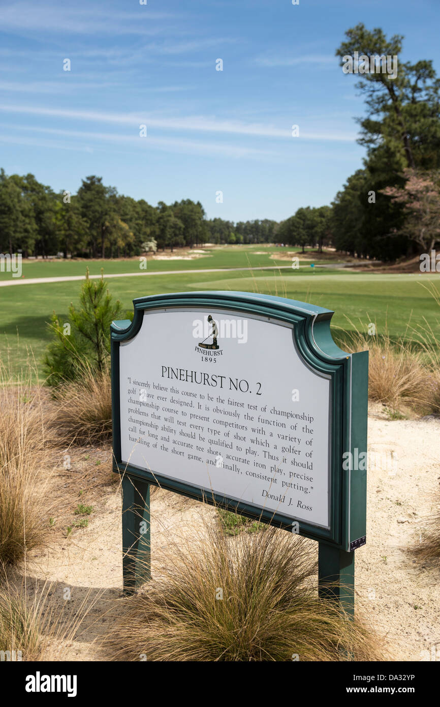 Pinehurst no. 2 hi-res stock photography and images - Alamy