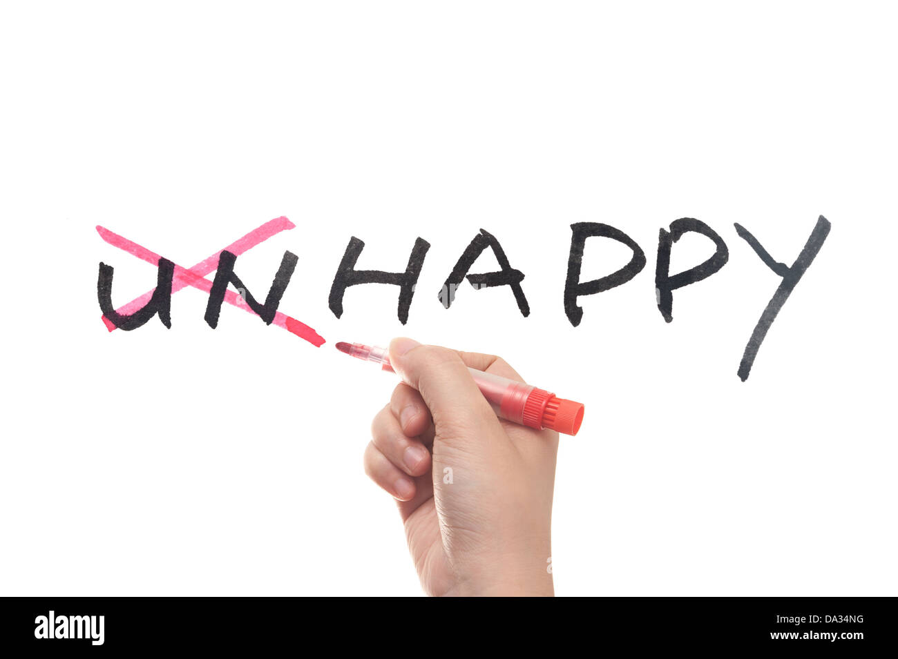 Happy writing hi-res stock photography and images - Alamy