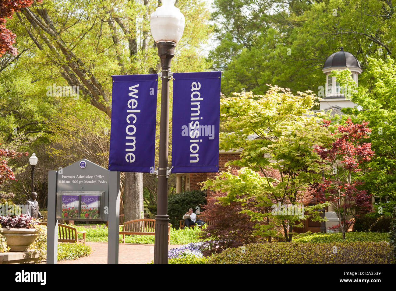 Furman university campus hi-res stock photography and images - Alamy