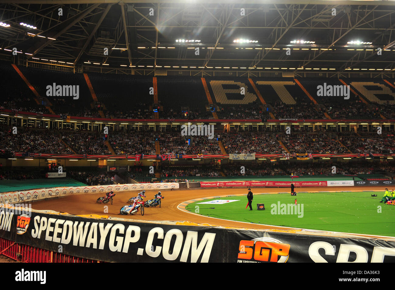 The British FIM Speedway Grand Prix takes place in the Millennium ...
