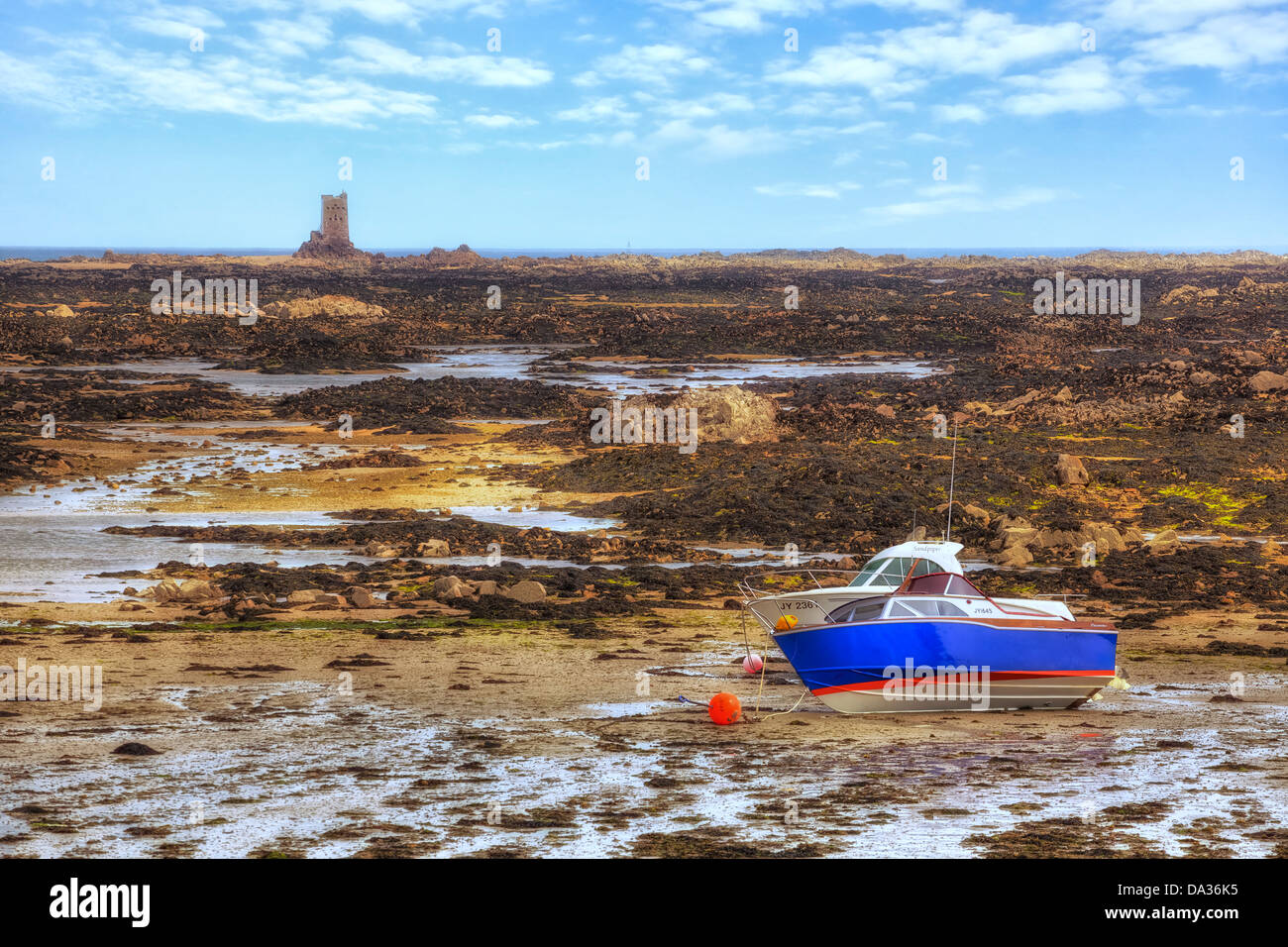 La Rocque, Seymour Tower, Jersey, United Kingdom Stock Photo - Alamy