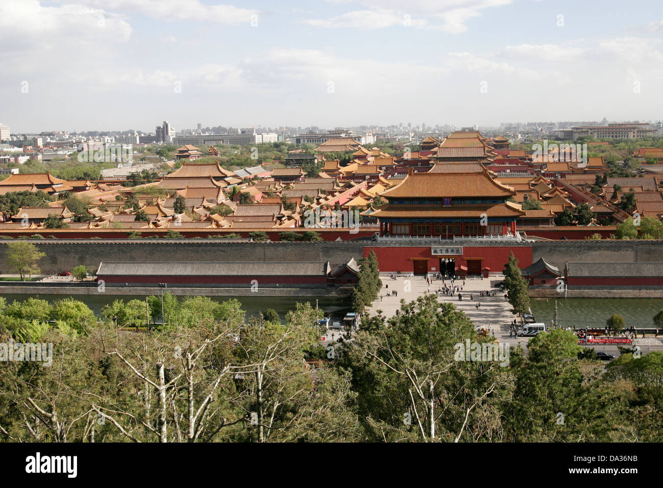 Beijing from above aerial shot High Resolution Stock Photography and ...