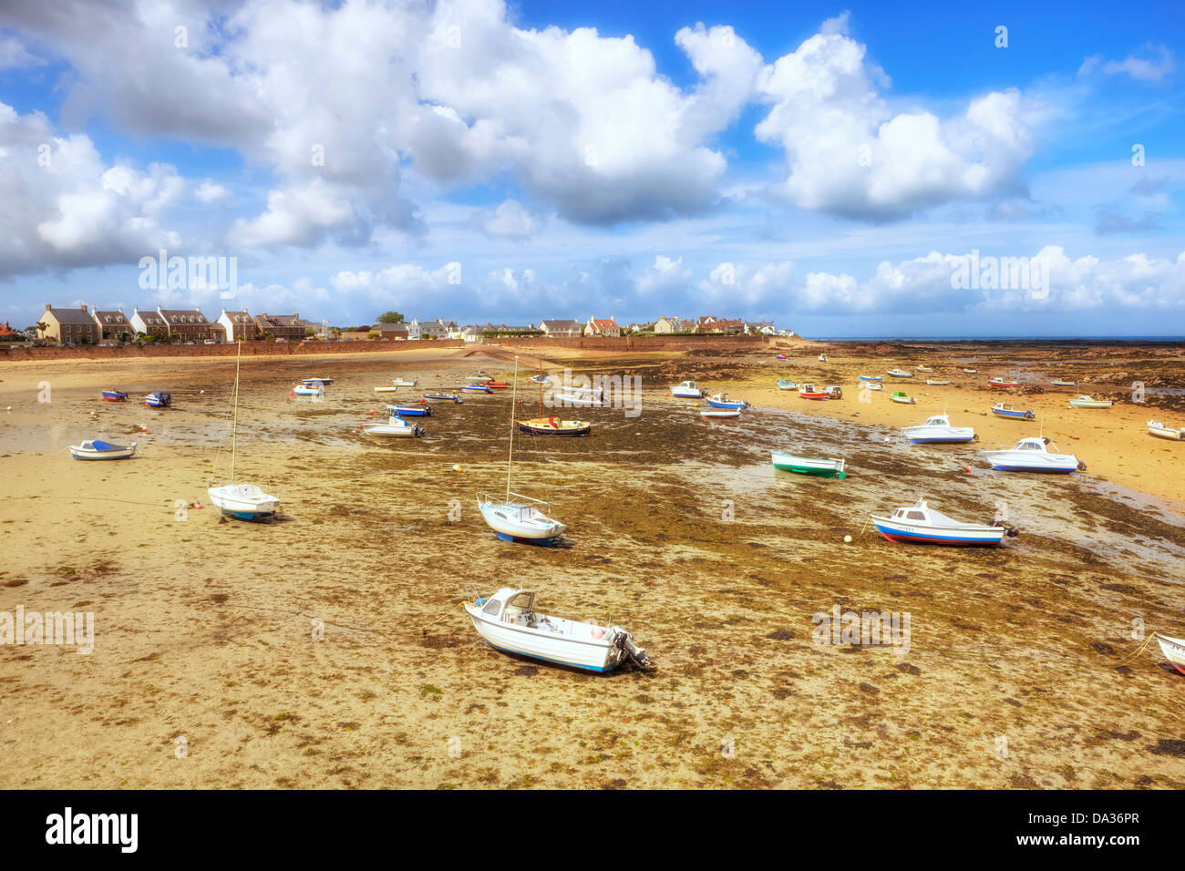Jersey la rocque harbour hi-res stock photography and images - Alamy