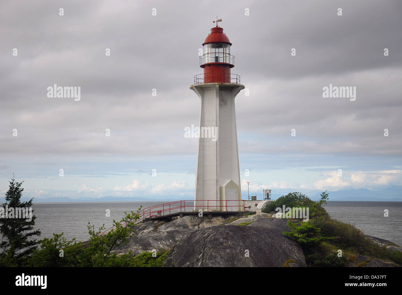 Point Atkinson Lighthouse in Vancouver British Columbia Canada Stock ...