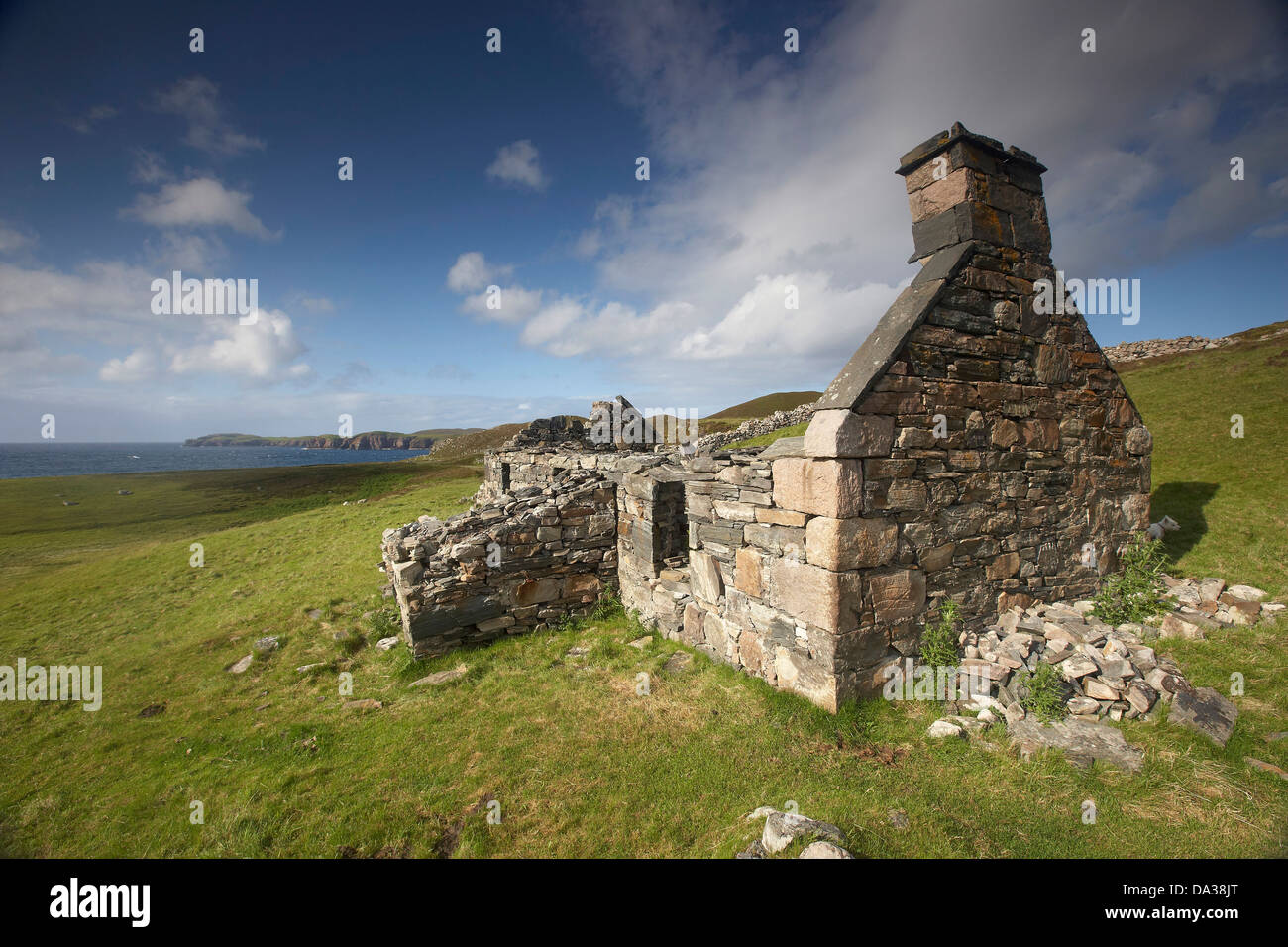 Sleiteil (Sletell) cottages deserted post clearance village, Skerray ...