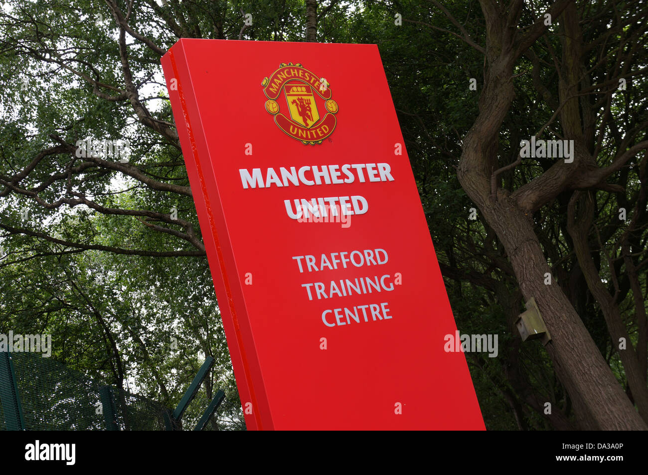 Inside carrington, manchester united training ground Stock Photo - Alamy
