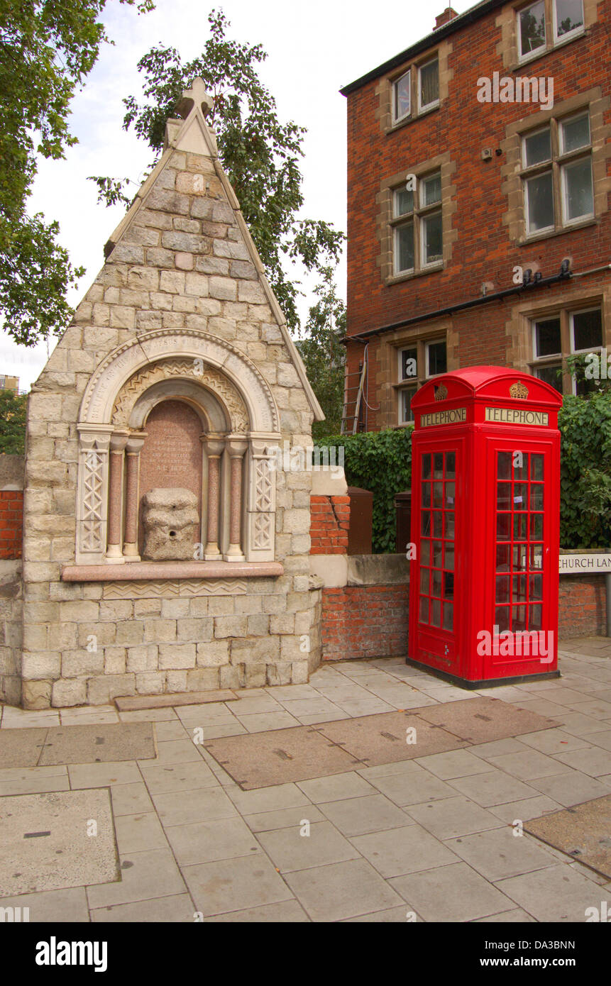 Architectural feature at Altab Ali Park in London, England Stock Photo ...
