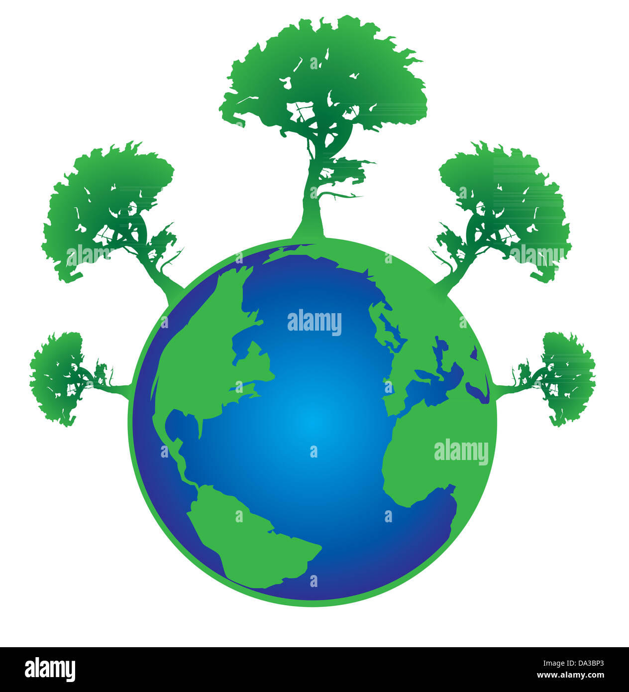 make the world green and let nature grow Stock Photo - Alamy