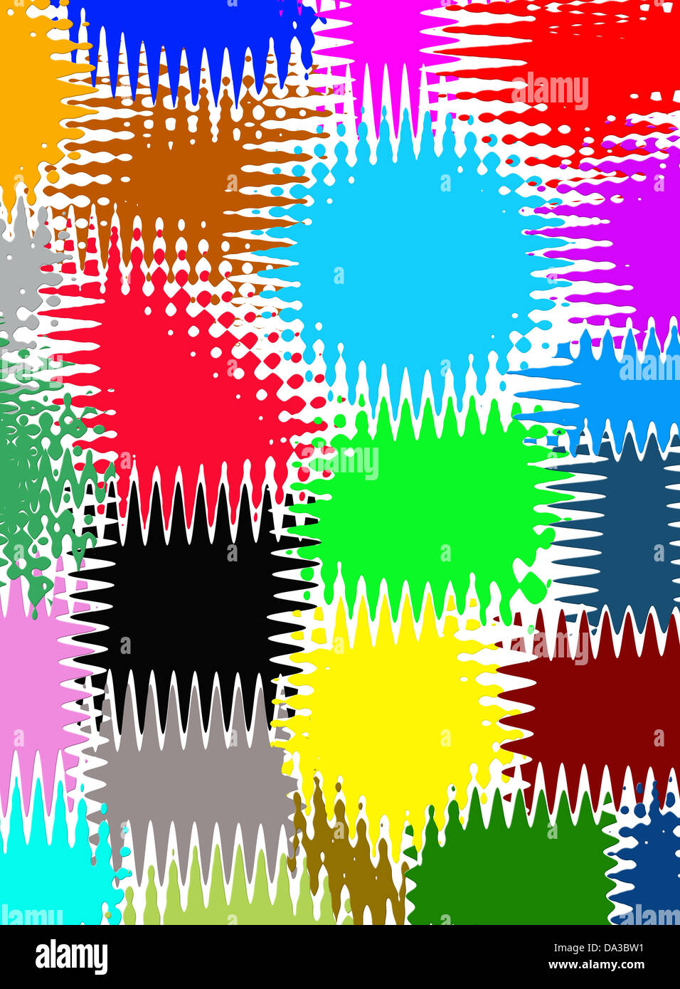 Illustration of abstract background of multicolor patch Stock Photo - Alamy
