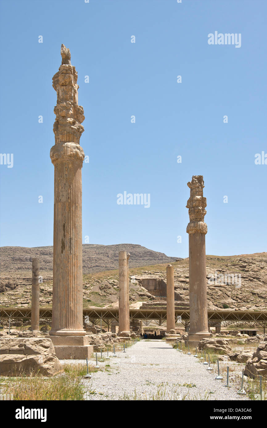 Asia, Iran, Persepolis, Archaeological site Stock Photo - Alamy