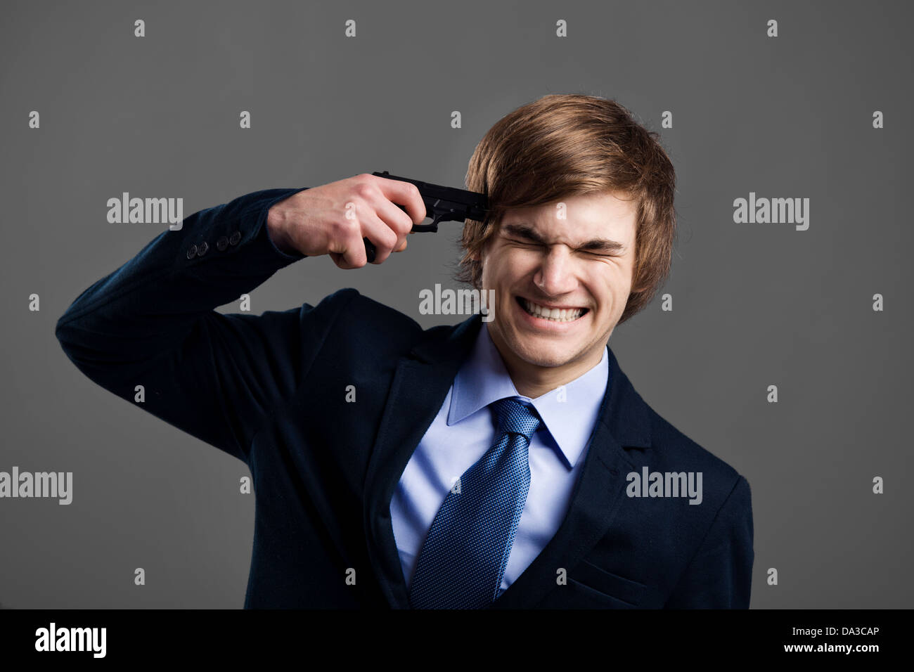 Gunshot suicide hi-res stock photography and images - Alamy