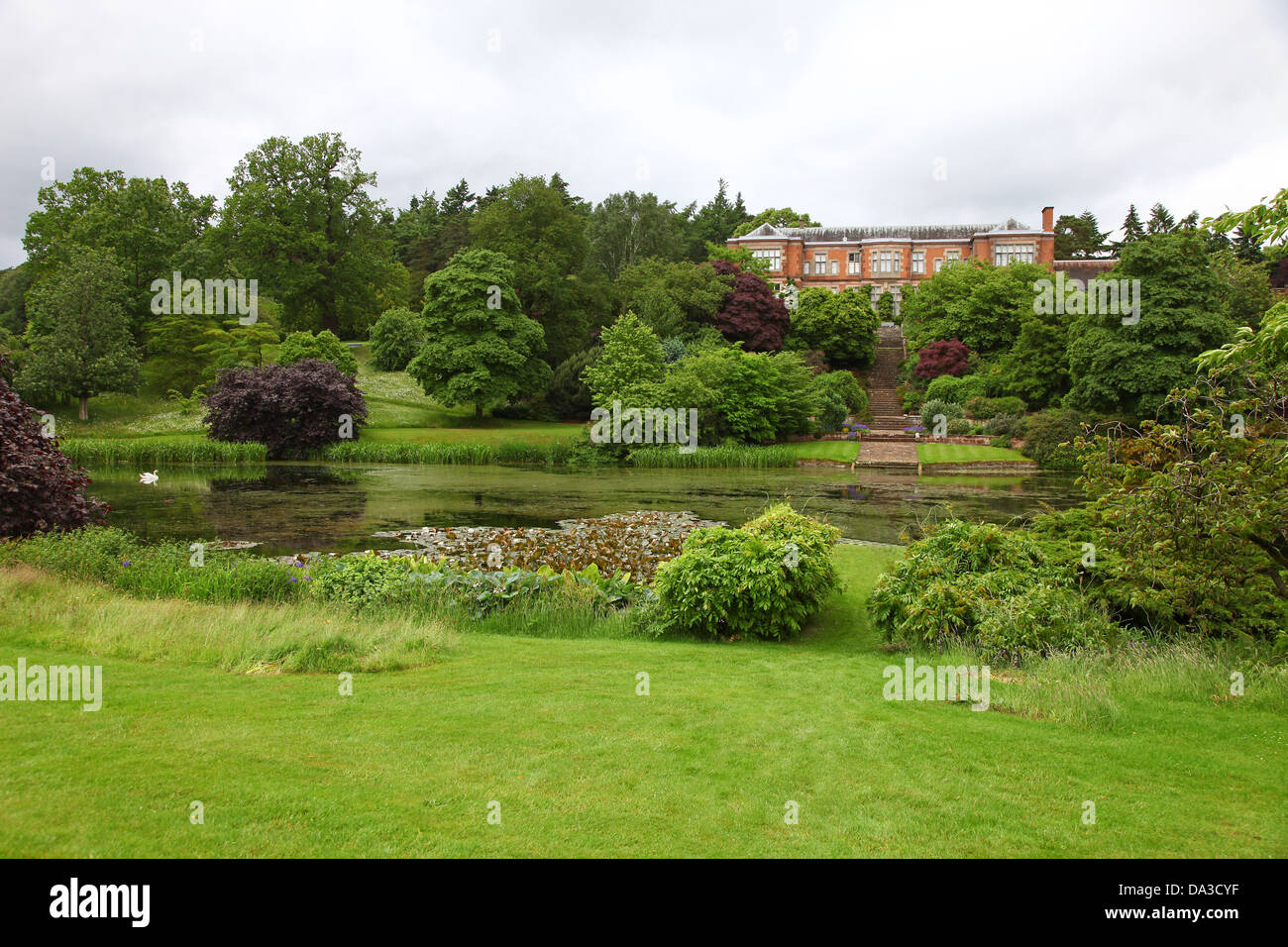 Hodnet Hall gardens Shropshire England UK Stock Photo - Alamy