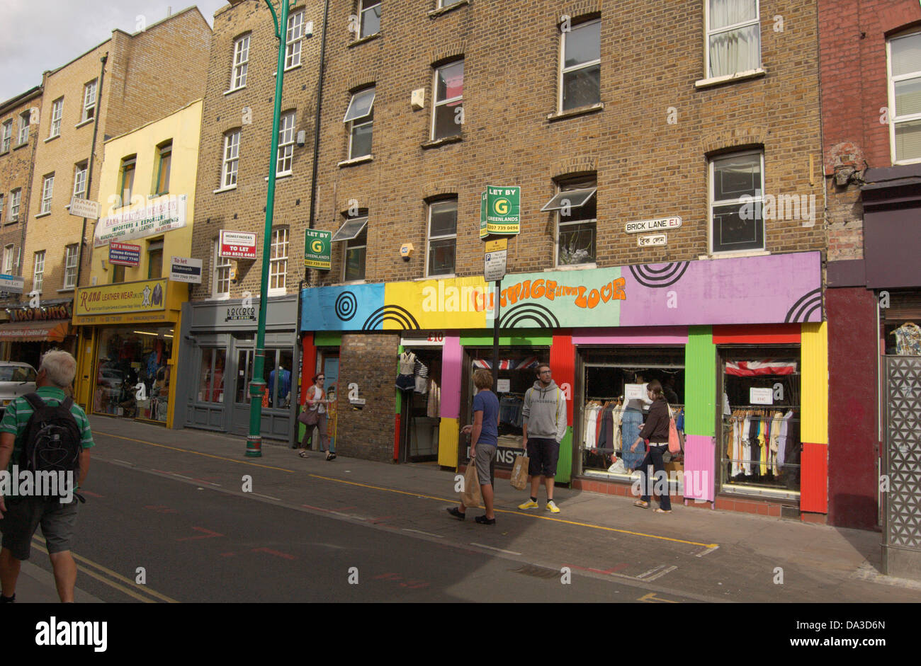 Brick Lane in London, England Stock Photo - Alamy