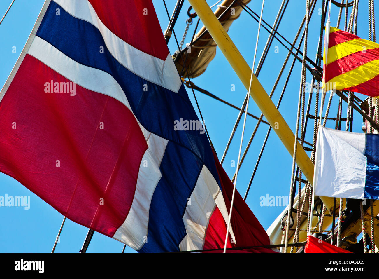 Nautical flag hi-res stock photography and images - Alamy