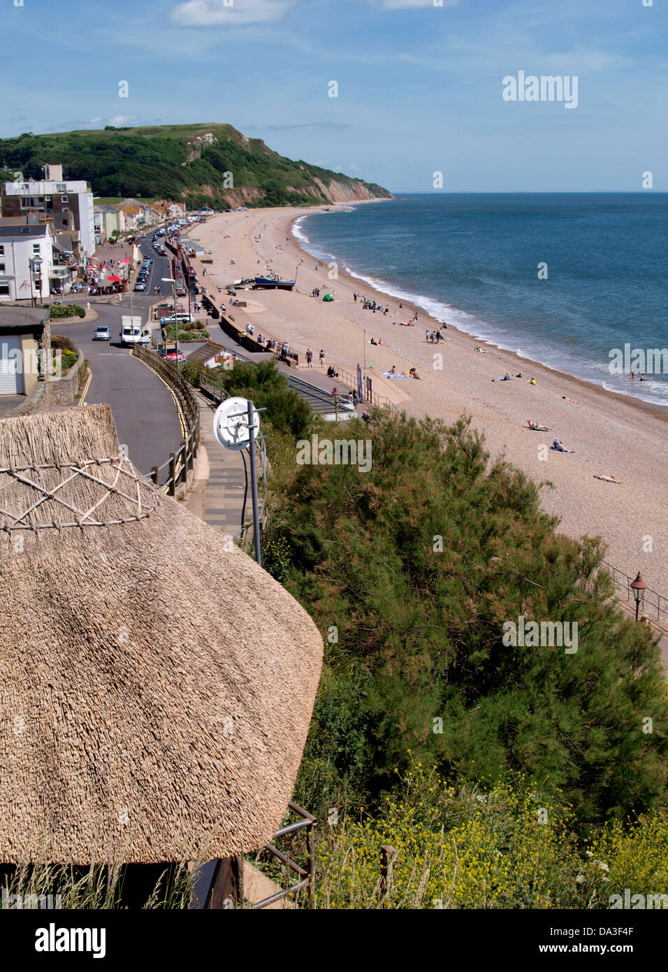 Seaton seafront, Devon, UK 2013 Stock Photo - Alamy