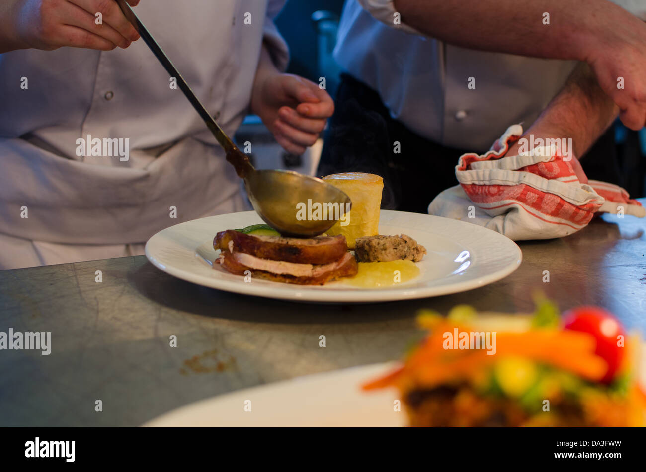 A filling lunch Stock Photo - Alamy