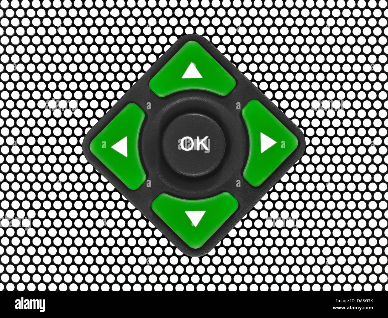 A control dial isolated against a white background Stock Photo - Alamy