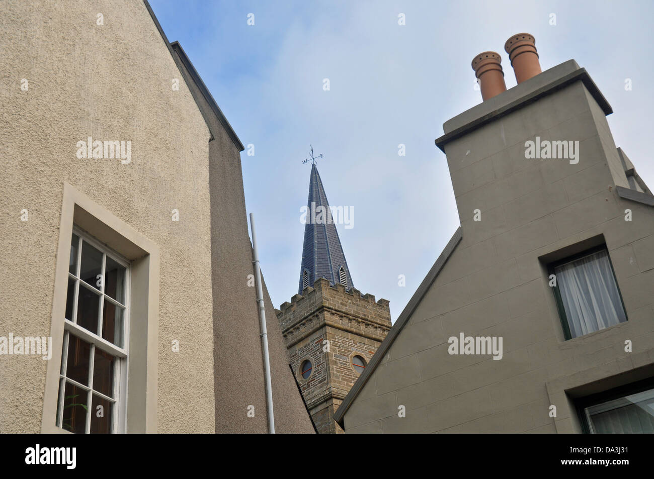 Stromness Parish Church, Orkney Islands Stock Photo - Alamy