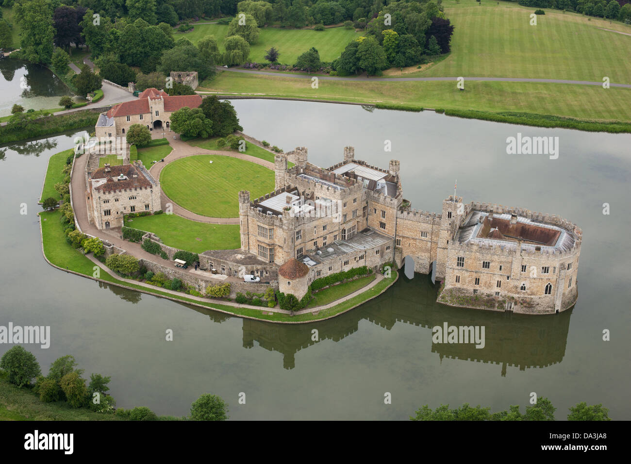 Leeds Castle Aerial View