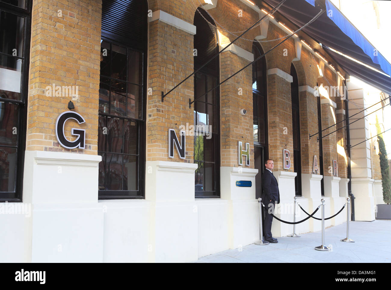 The exterior of the bar of the newly renovated Great Northern Hotel at ...